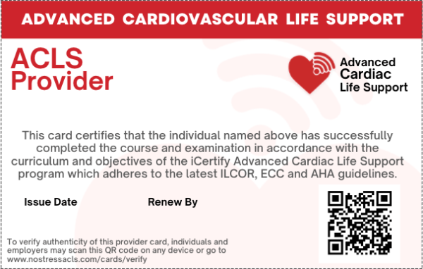 Get Certified in Advanced Cardiac Life Support Now!