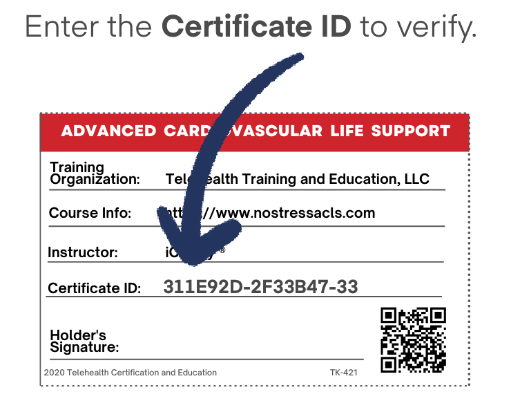 Verify – iCertify Telehealth Training and Education